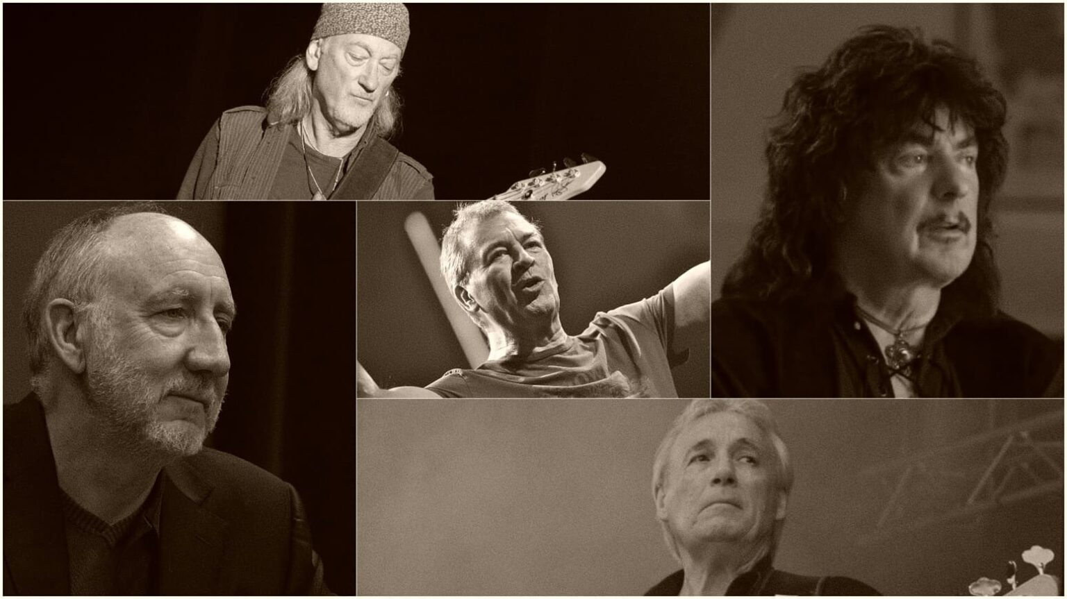 Ritchie Blackmore, Ian Gillan, Roger Glover, Nick Simper y Pete ...